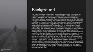 Short film - character profiles | PPTX