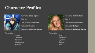 Short Character Profile