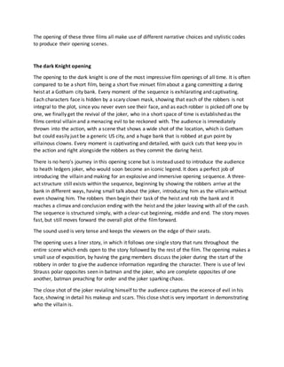 Short film analysis | PDF