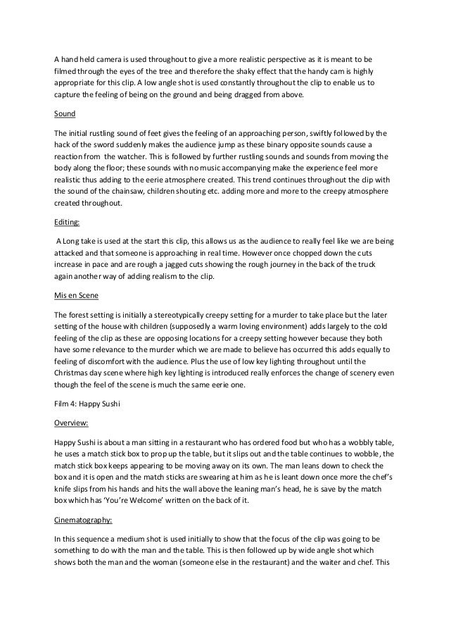 Short film analysis1