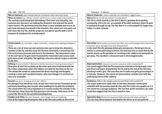Short film analysis (1) | DOCX