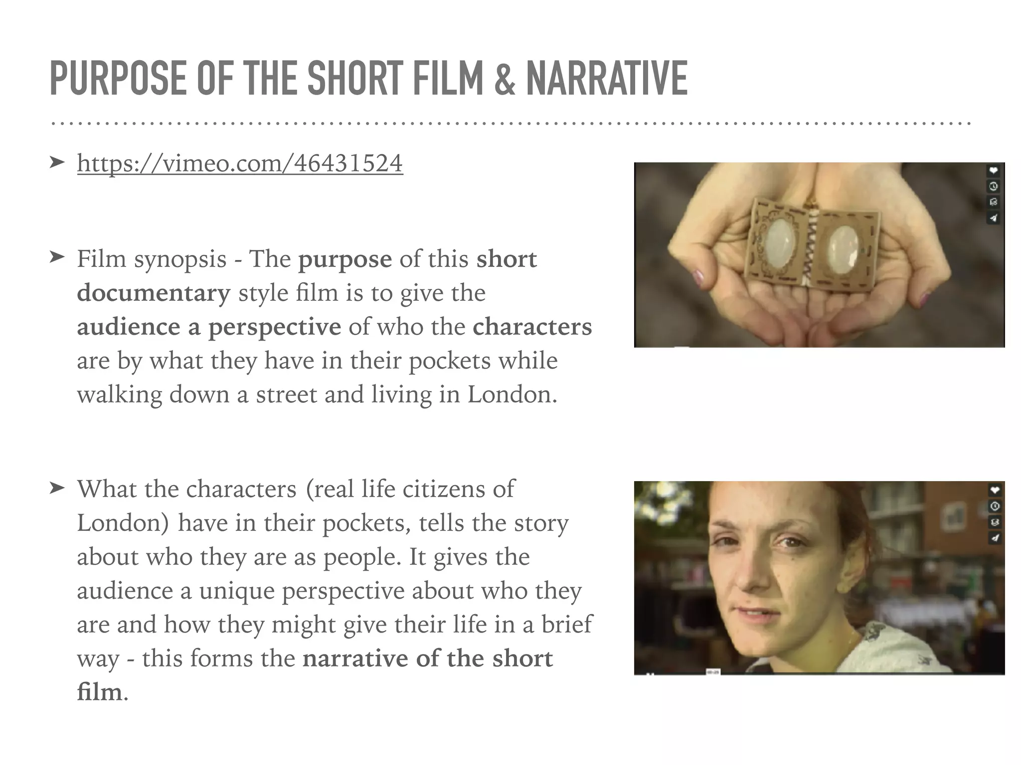 Short film analysis 2 | PPT