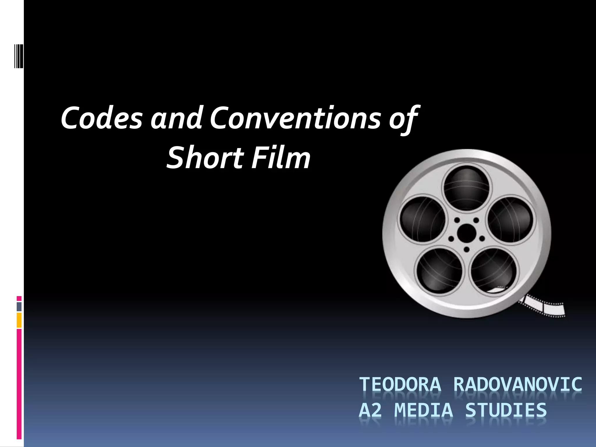 Short film codes and conventions | PPT