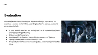 Short Film Codes And Conventions.pppppdf | PDF