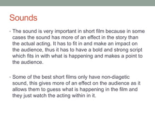 Short film conventions | PPTX