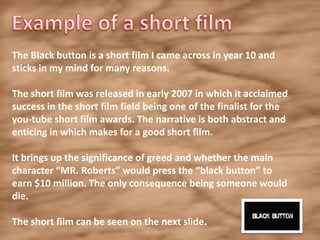 Short film introduction | PPT