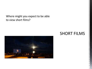 Short film intro | PPTX