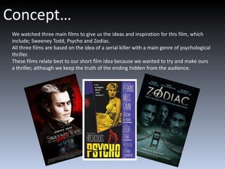 Short film pitch | PPTX