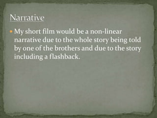 Short film pitch | PPT