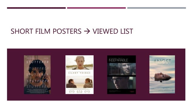 Short film posters general overview codes and con | PPT