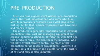 Short Film Pre-production | PPTX