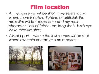 Short film project | PPT