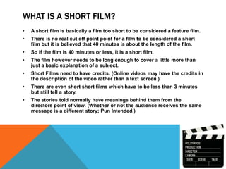 Short films Research | PPT