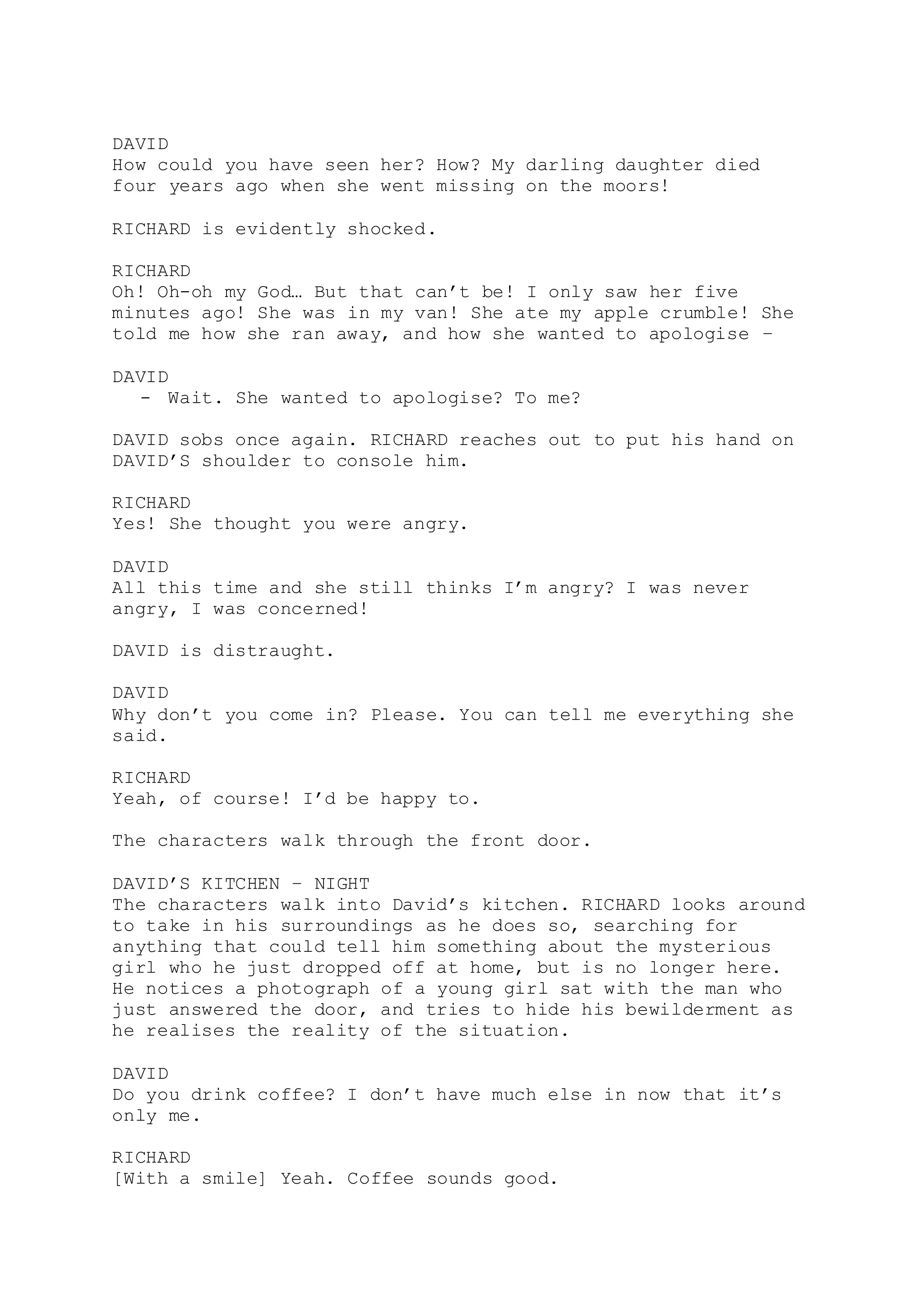 Short Film Script | PDF