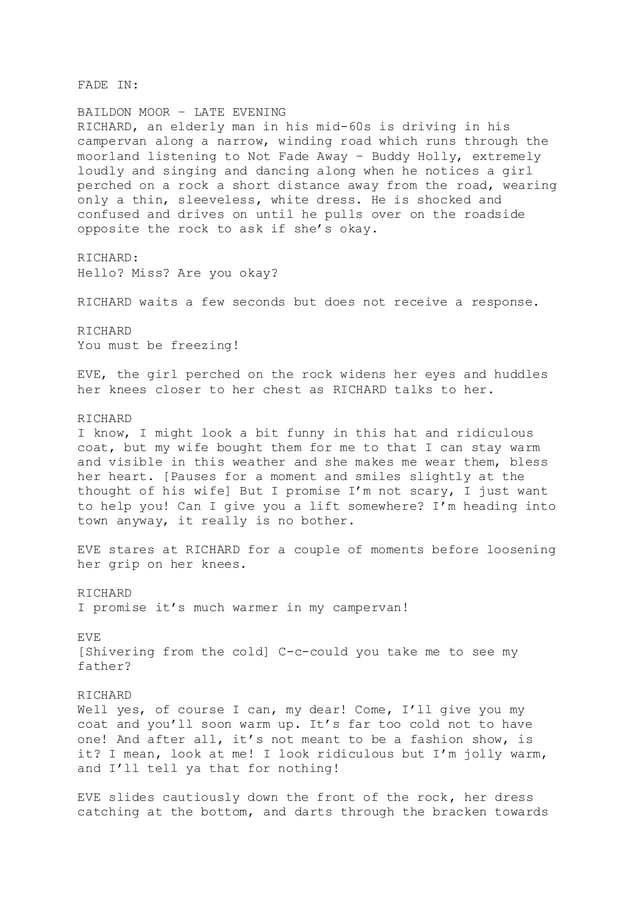 Short Film Script | PDF