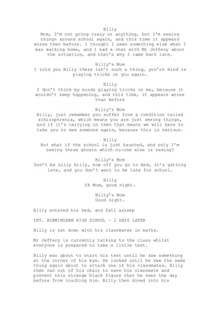 Short film script | DOCX