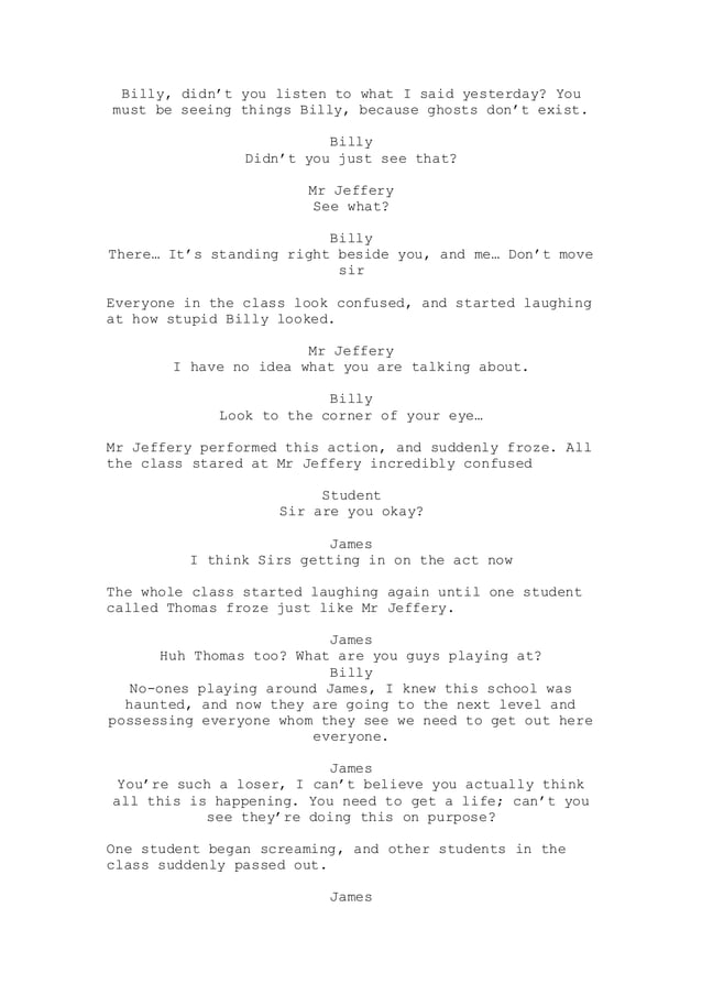 Short film script | DOCX
