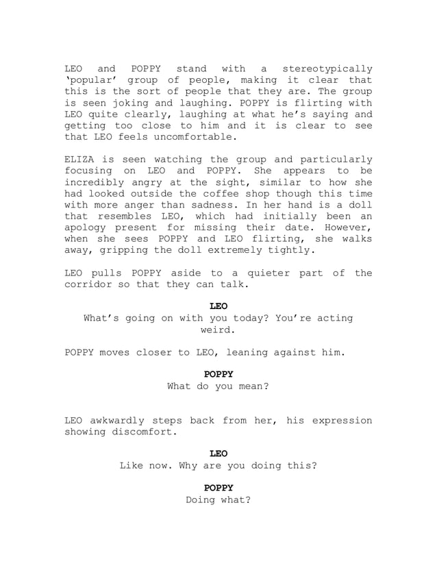Short Film Script Idea | PDF