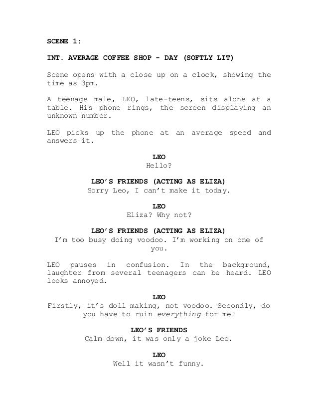 Short Film Script Idea