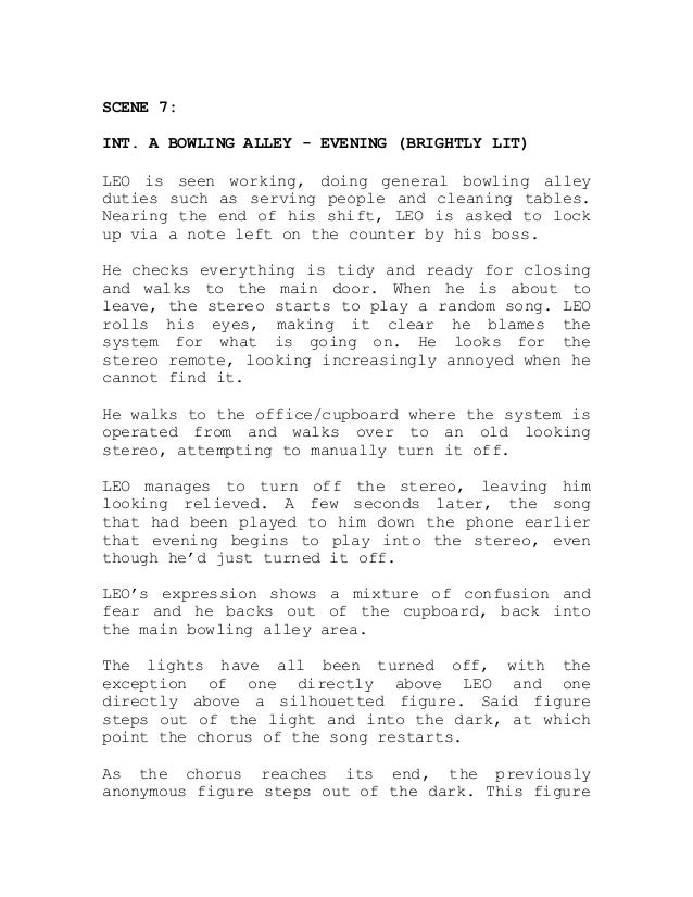 Short Film Script Idea