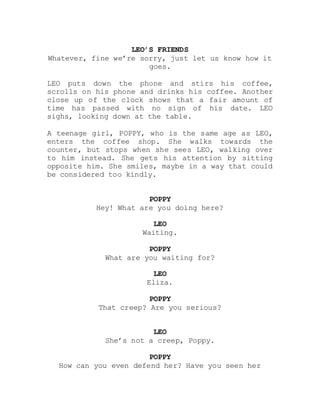 Updated Short Film Script | PDF