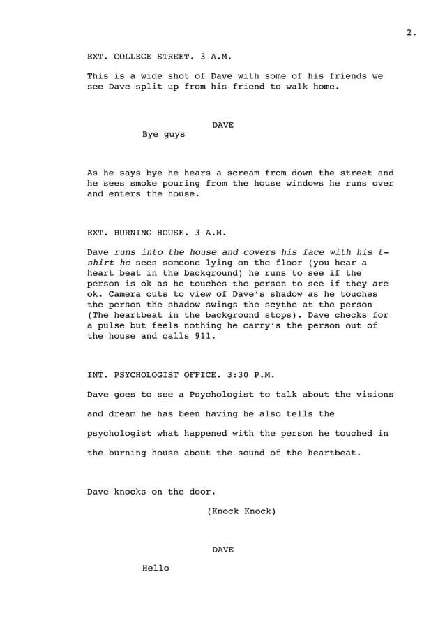 Short Film Script PDF PDF Short Film Script PDF PDF