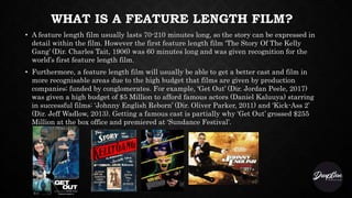 Short film vs feature length film | PPTX