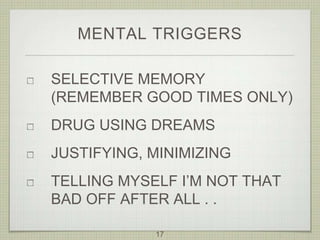 Relapse Prevention | PPT