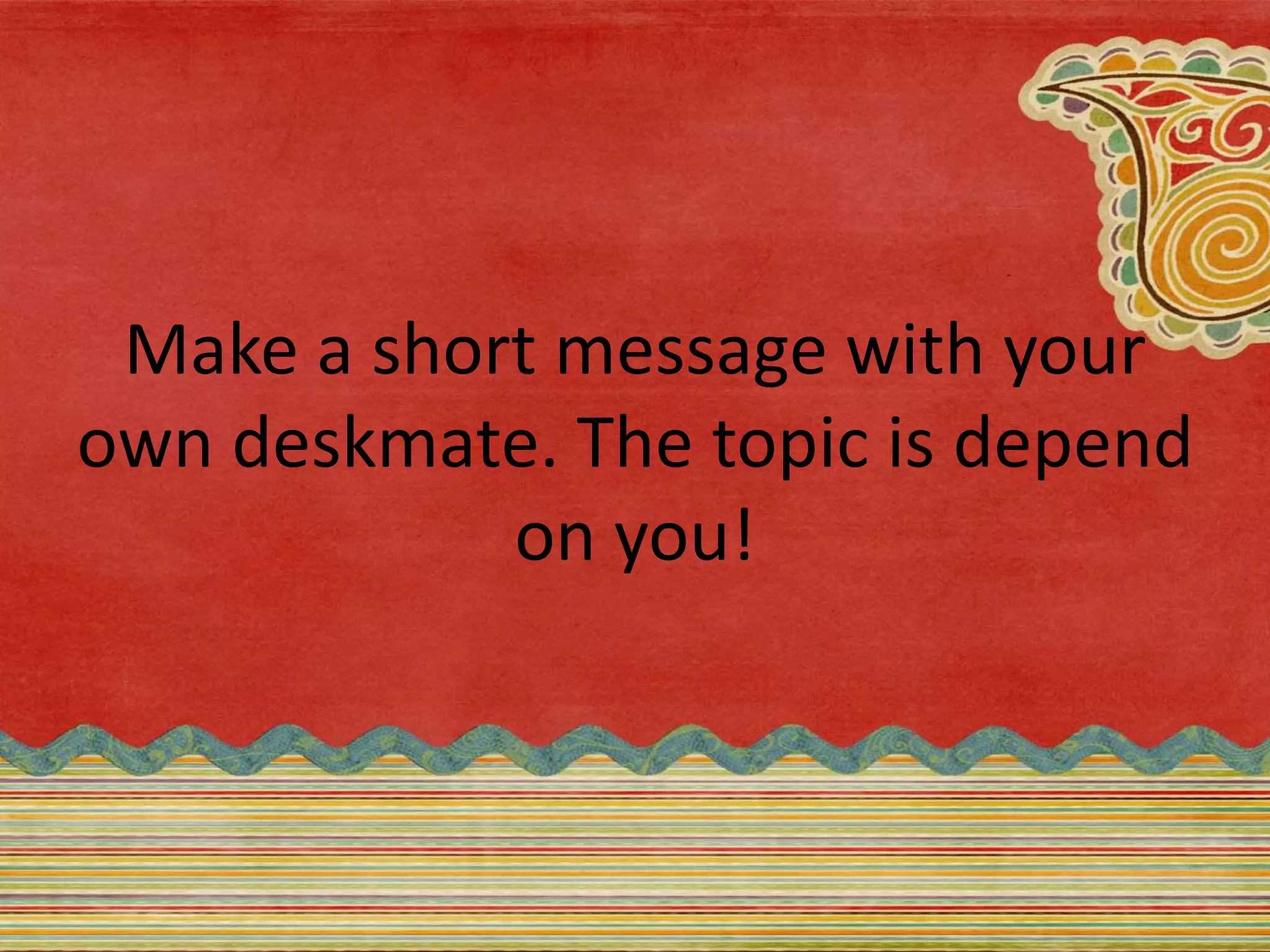 Short functional text ppt | PPT