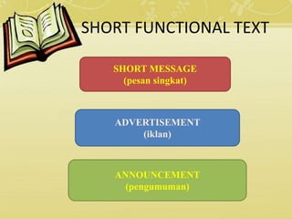 Short functional text ppt | PPT