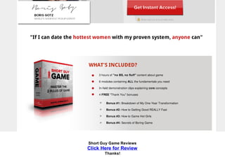 Short Guy Game Reviews | PPT