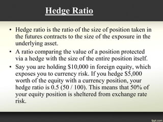 Short hedge and Long hedge | PPT