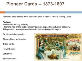 Short history of the postcard | PPTX