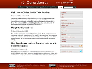 Canadensys - Federal Geospatial Platform | PPTX