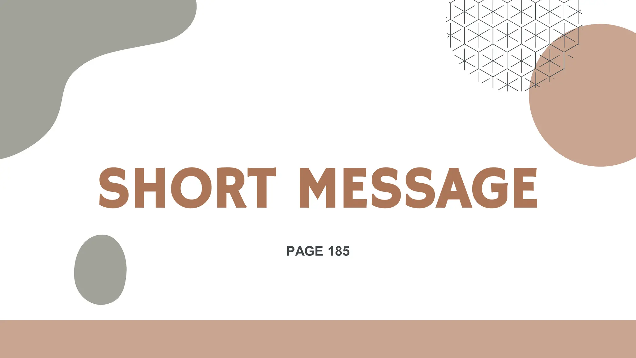 Short Message for eight grade of junior high school.pptx