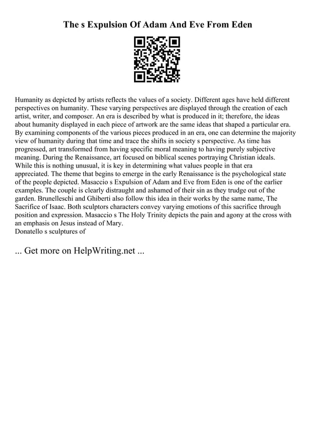 Short Narrative Essay Examples About Friendship | PDF