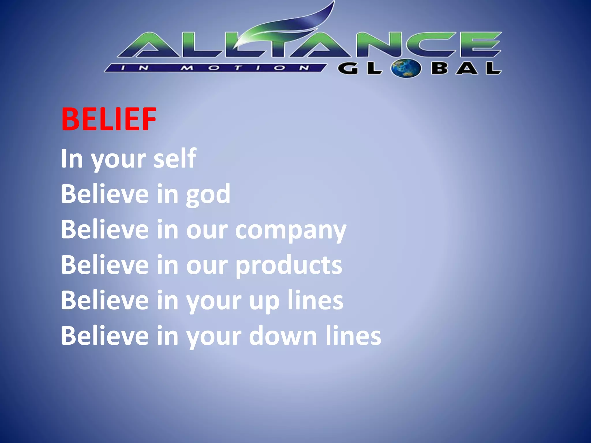 AIM GLOBAL SHORT NDO LETTERS OF SUCCESS | PPTX
