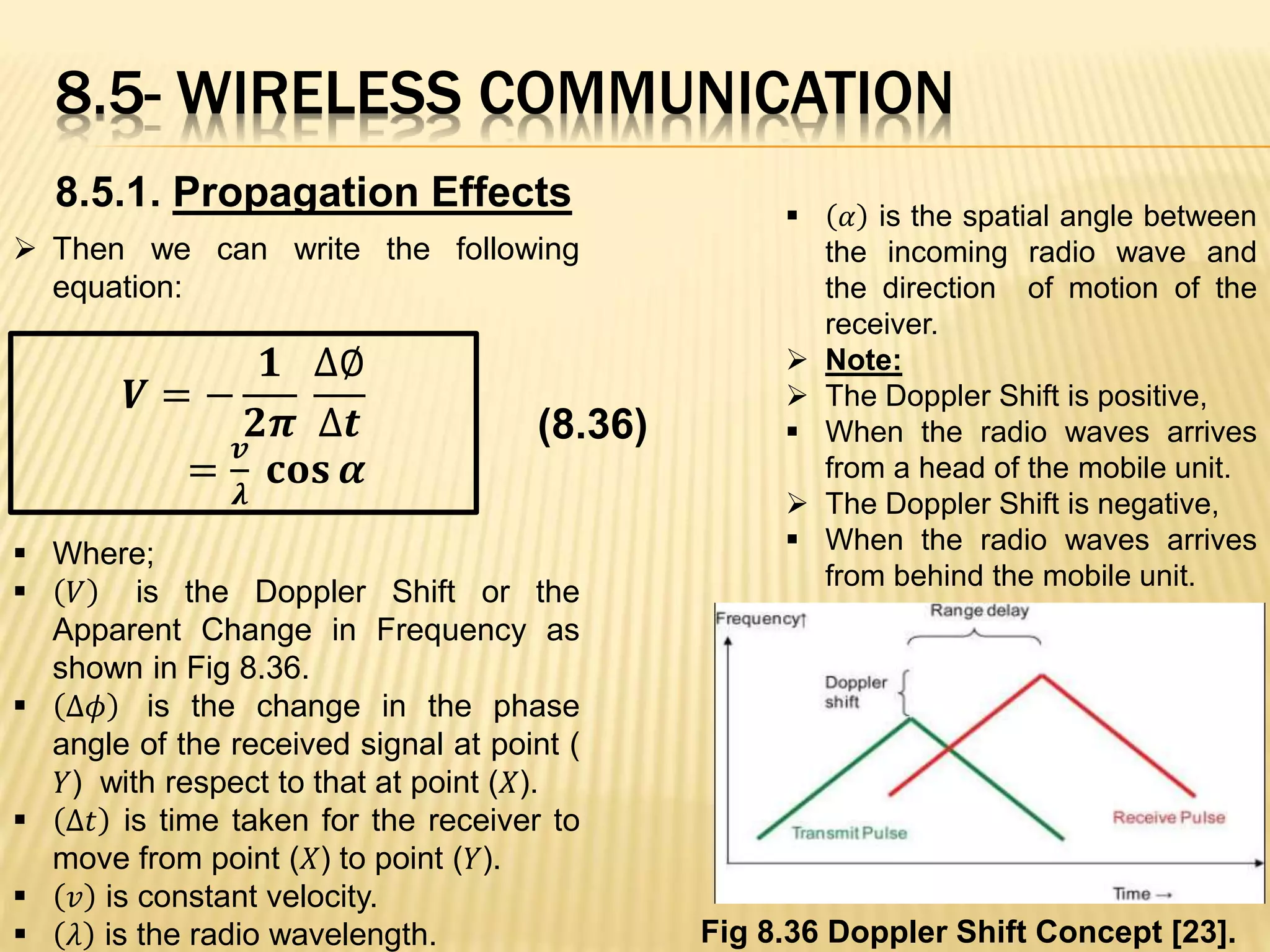 Short notes about "Multi-user Radio Communications" part 2 | PPTX