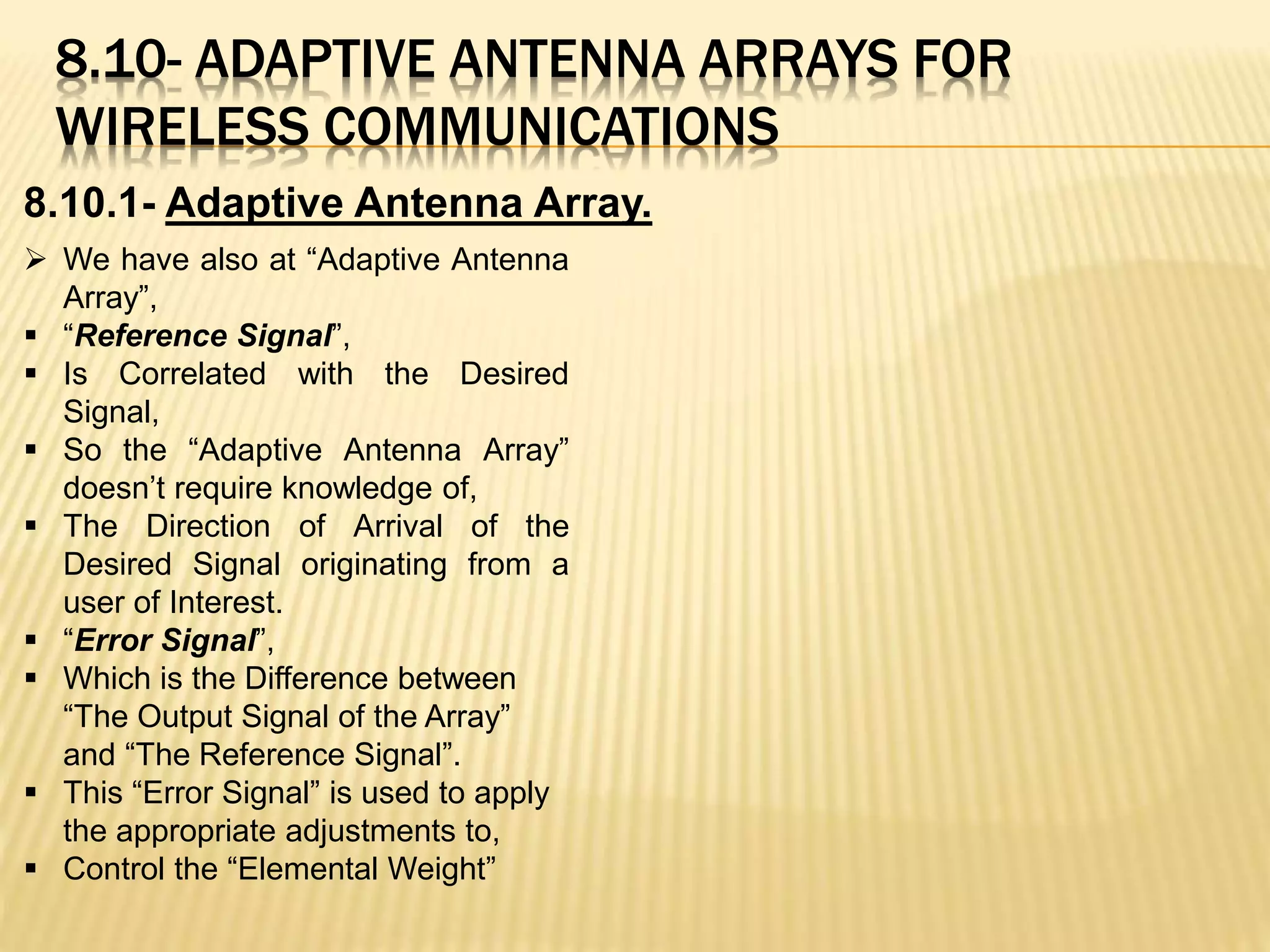 Short notes about "Multi-user Radio Communications" part 3 | PPT