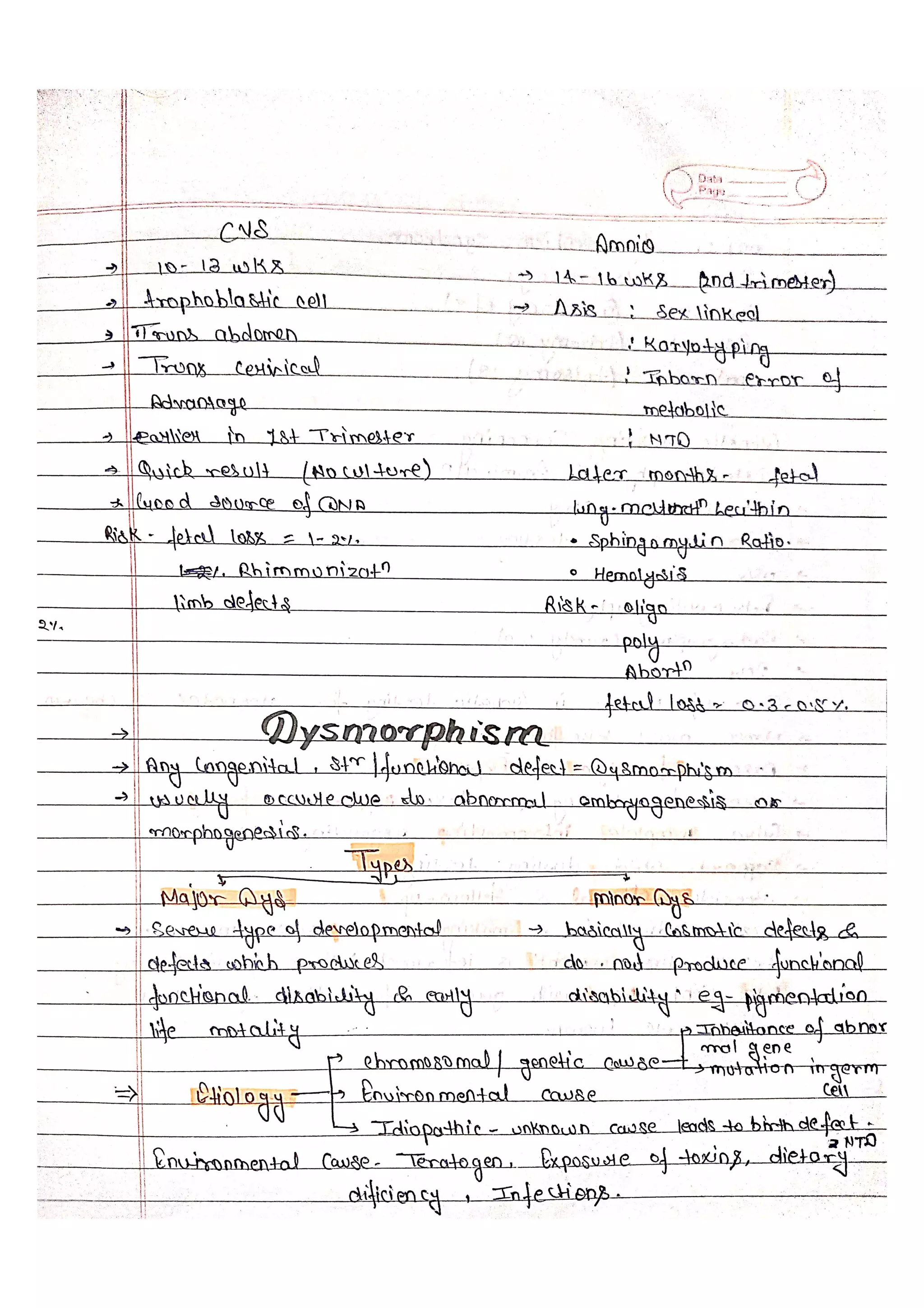 short notes of genetics. BSc (N) 2nd year | PDF