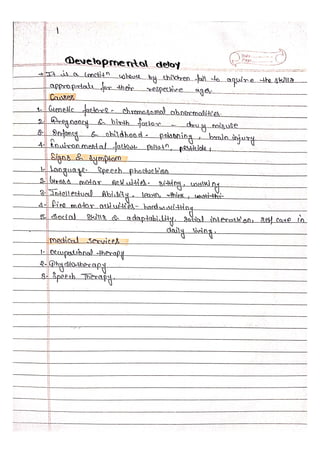 short notes of genetics. BSc (N) 2nd year | PDF