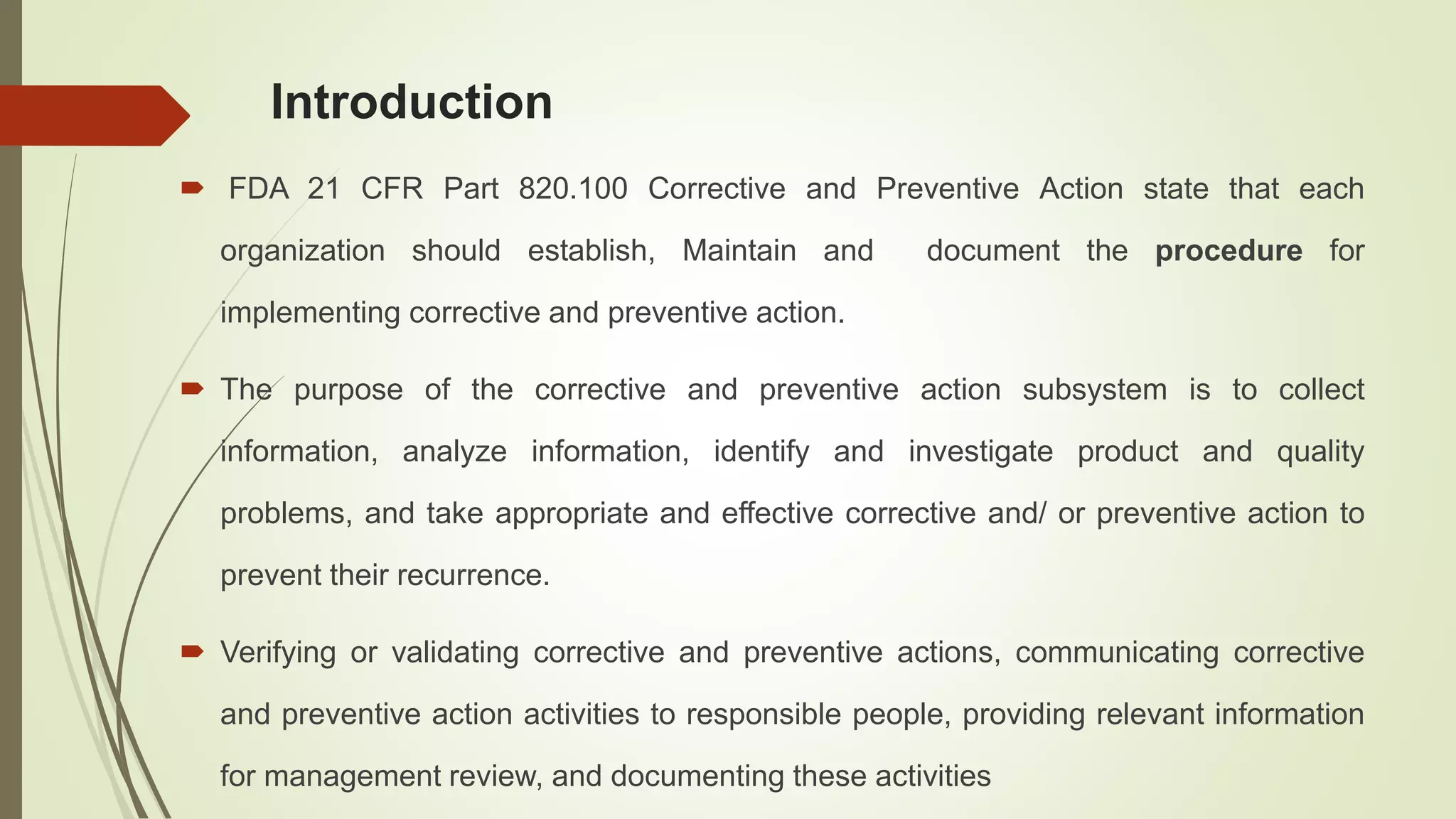 Short overview of capa | PPTX