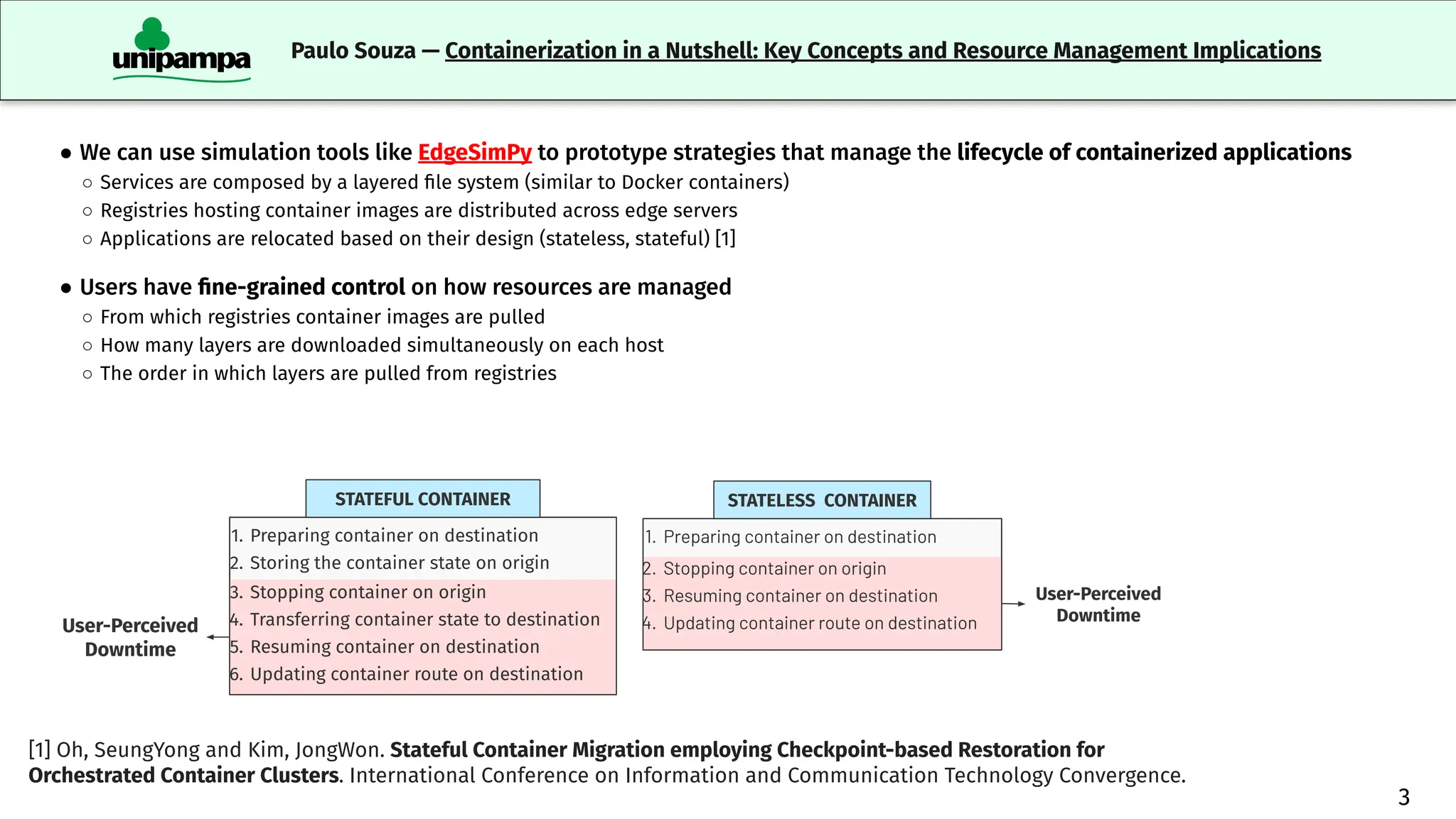 Short Overview of Containerization Research | PDF