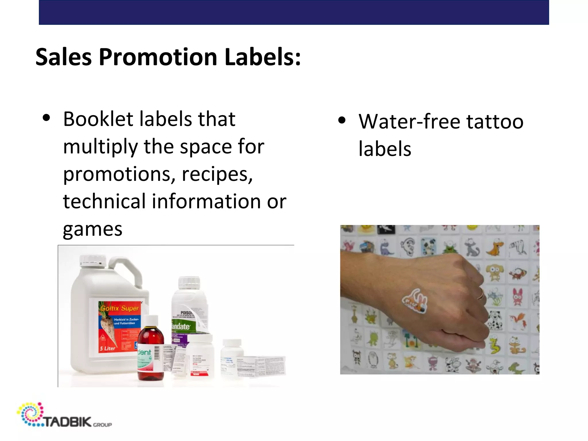 Short presentation tadbik labels | PPT