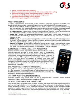 G4S Security Officer Training and Benefits Proposal | DOCX