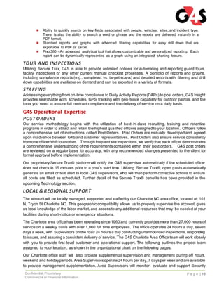 G4S Security Officer Training and Benefits Proposal | DOCX