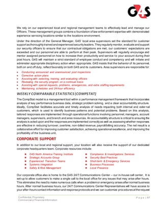 G4S Security Officer Training and Benefits Proposal | DOCX