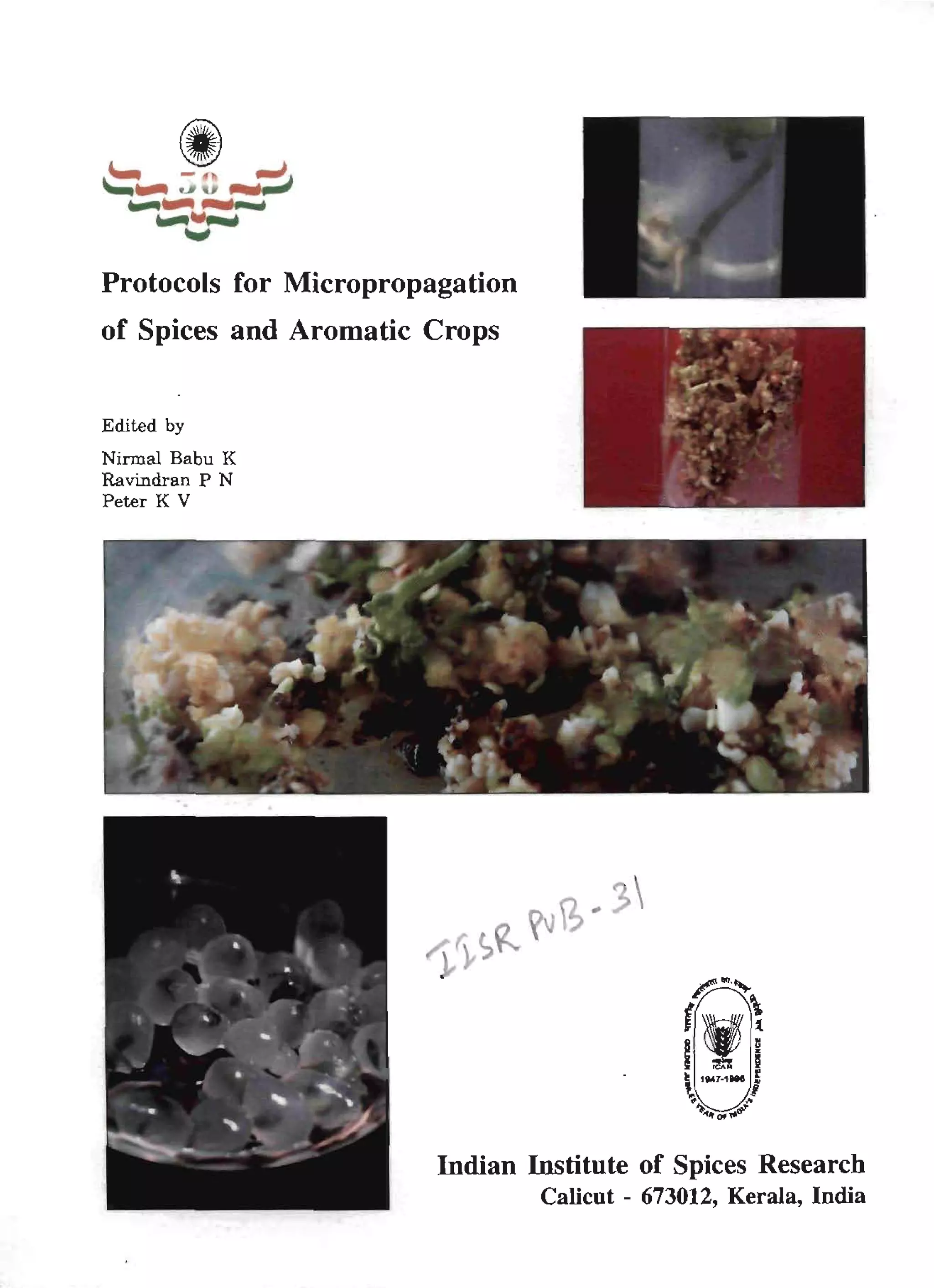 Short protocols for micropropagation | PDF