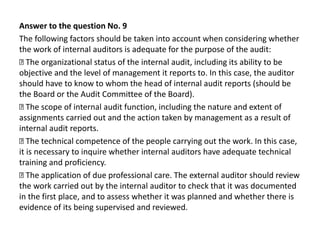 assurnace short question | PPT