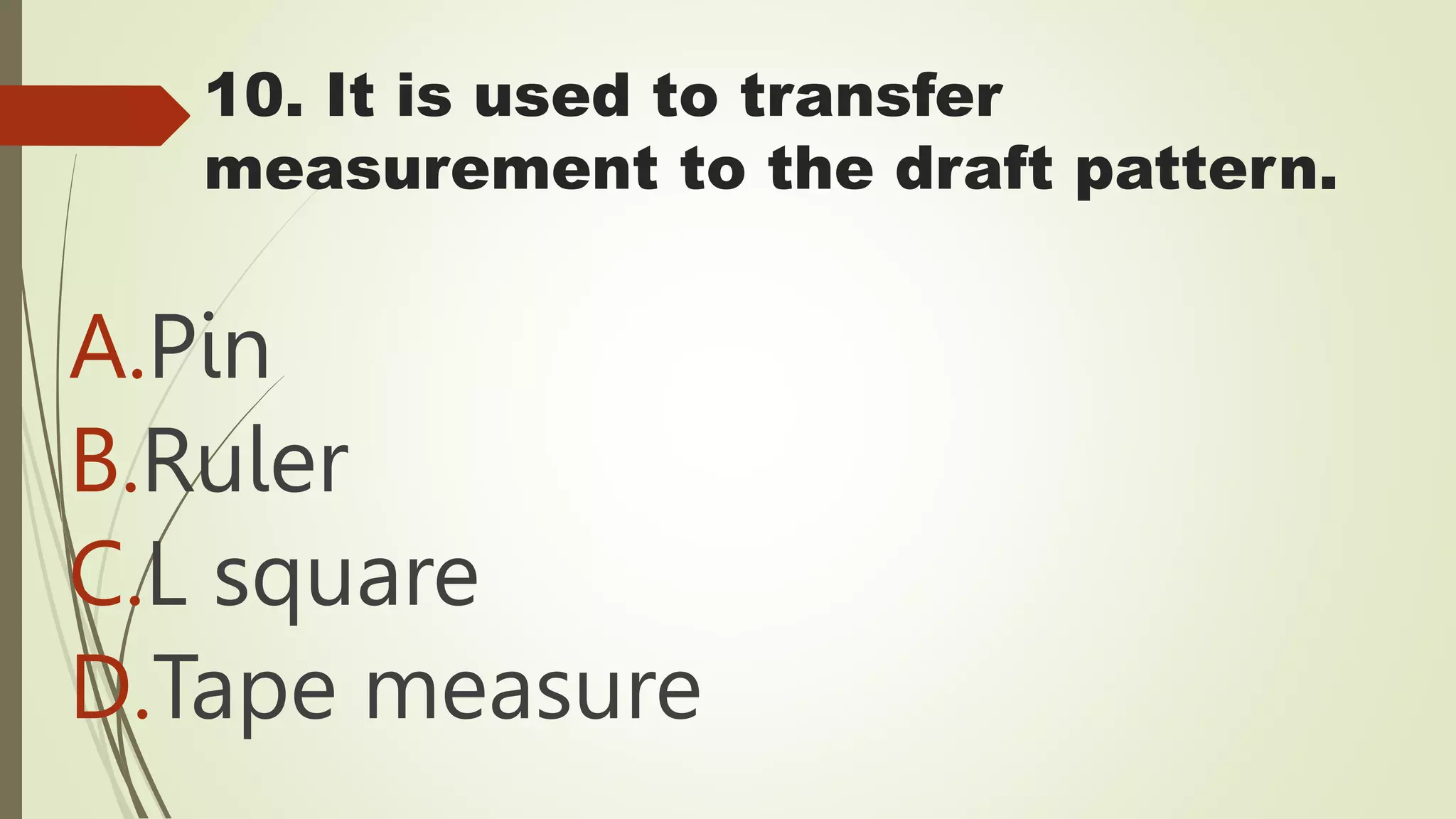 SHORT QUIZ on Sewing Tools.pptx